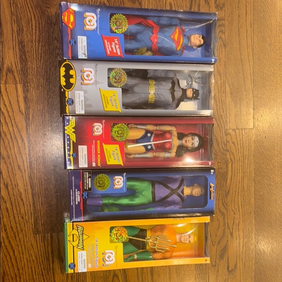 DC Comics | Other | Dc Comics Superhero Action Figure Set | Poshmark